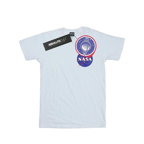 Nasa | Shirts | Nasa Mens Classic Insignia Chest Logo Tshirt White ...
